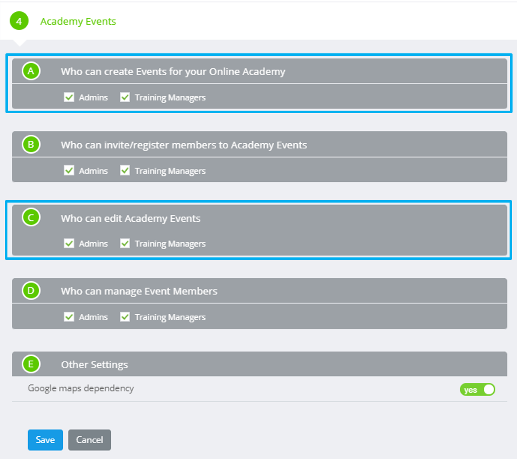 Create Live Session and In-Class Training Event Permissions – UKG Pro Learning